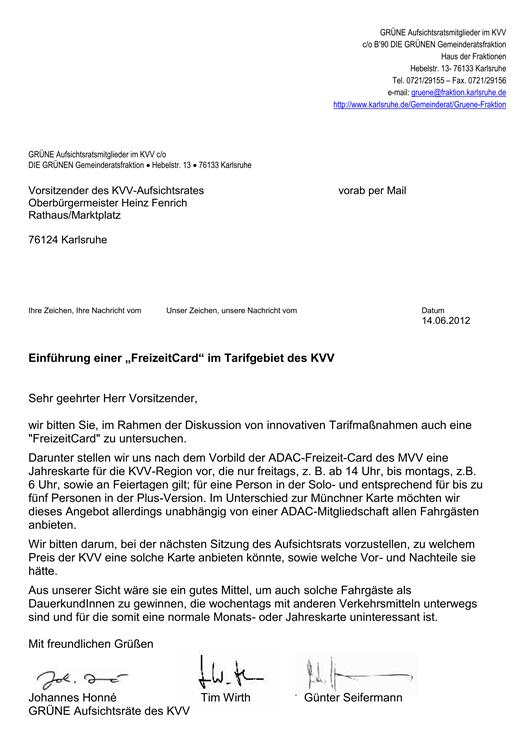 GRÜNE fordern Prüfung der Einführung einer „FreizeitCard“ im Karlsruher ...